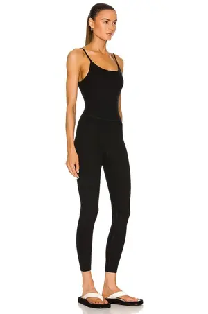 Beyond Yoga Spacedye Uplevel Midi Jumpsuit - Darkest Night