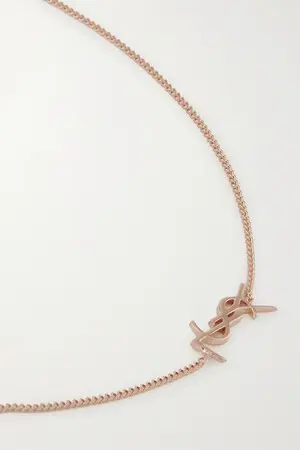 Saint Laurent Rose Gold-tone Bracelet