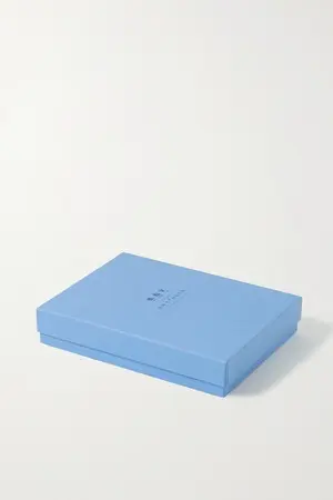 Smythson Panama Textured-leather Notebook