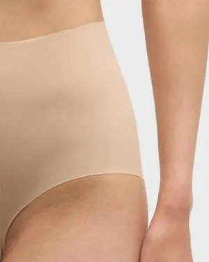 Commando Hi-rise Microfiber Panty - Beige