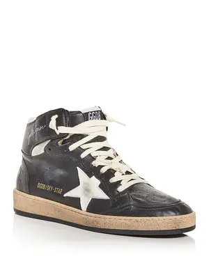 Golden Goose Black White Sneakers For Women