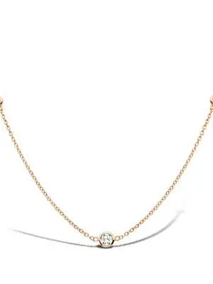 PRAGNELL 18kt Rose Gold Sundance Diamond Pendant Necklace - Pink