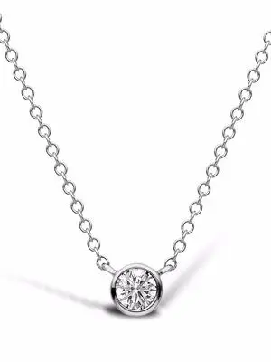 PRAGNELL Pragnell 18kt White Gold Sundance Diamond Necklace Silver