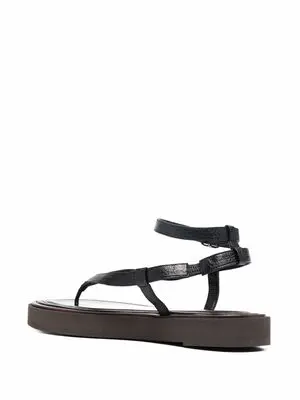 By Far Cece Wraparound Sandals - Black