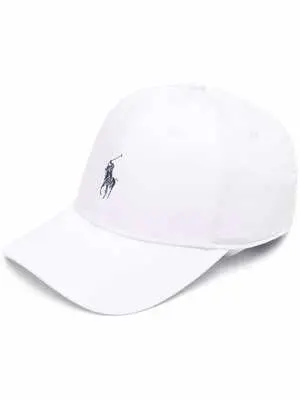 Ralph Lauren Embroidered Polo-logo Cap White