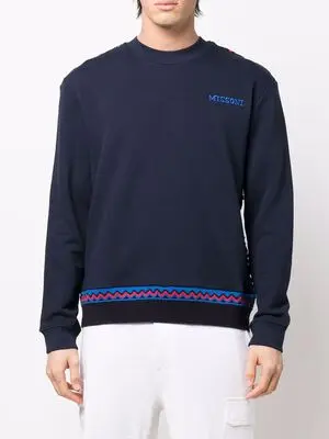 Missoni Zig-zag Detail Logo Sweatshirt