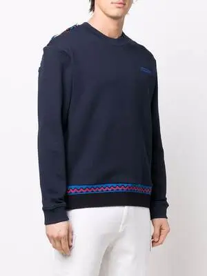 Missoni Zig-zag Detail Logo Sweatshirt