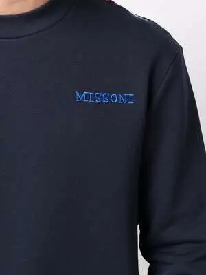 Missoni Zig-zag Detail Logo Sweatshirt