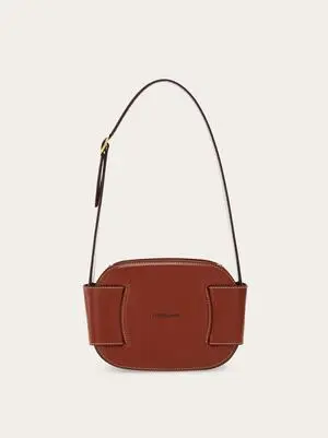 FERRAGAMO Calfskin Minibag - Brown