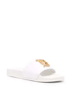 Dsquared2 Logo Lettering Flat Slides