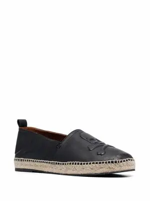 Philipp Plein Skull Embossed Espadrilles
