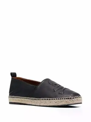 Philipp Plein Skull Embossed Espadrilles
