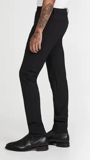 Theory Zaine Precision Ponte Trousers - Black