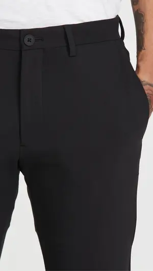 Theory Zaine Precision Ponte Trousers - Black