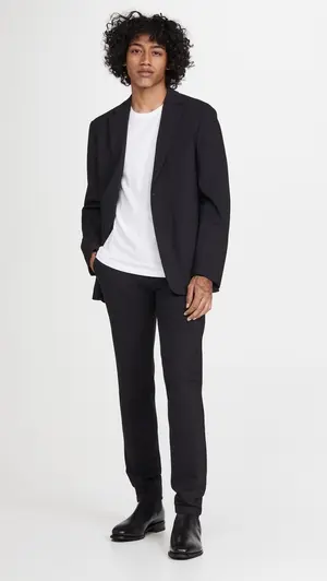 Theory Essential Cosmos Slub Cotton Tee - White