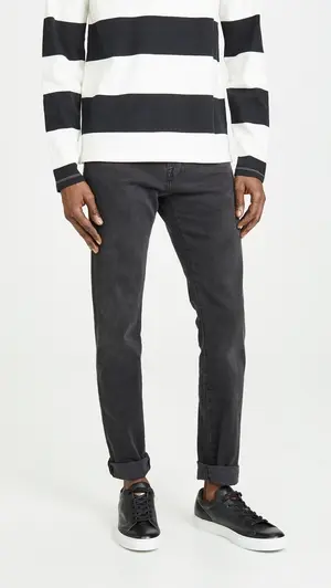 FRAME L'homme Slim Jeans - Fade To Grey