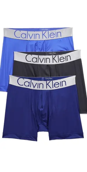 Calvin Klein Steel Micro 3 Pack Boxer Briefs