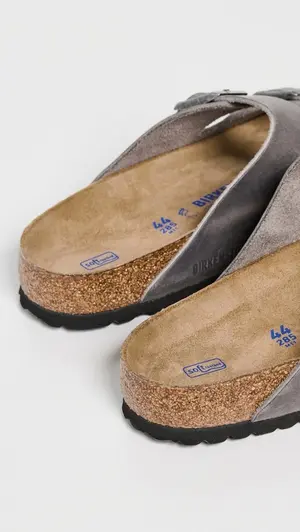 BIRKENSTOCK Arizona Soft Footbed Sandals - Iron