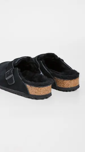 BIRKENSTOCK Boston Shearling Slides