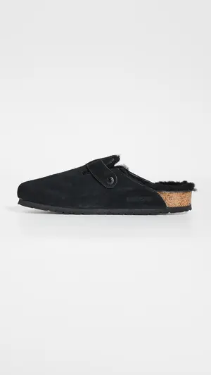BIRKENSTOCK Boston Shearling Slides