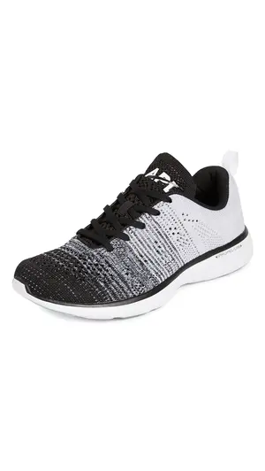 Apl Techloom Pro Running Sneakers Black/heather Grey/white