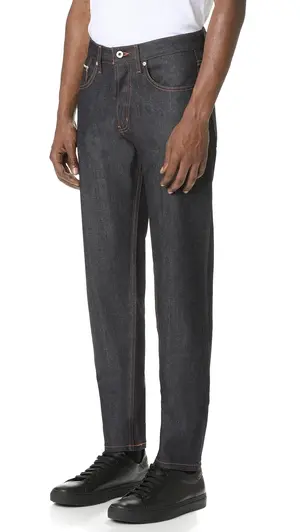Naked & Famous Denim Easy Guy 11oz Stretch Selvedge Jeans - Indigo