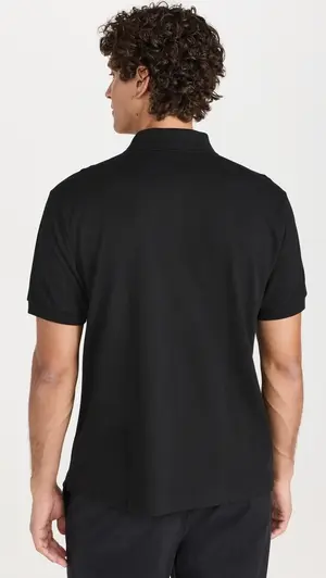 Lacoste Original Cotton Pique Polo - Black