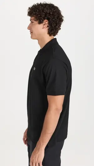 Lacoste Original Cotton Pique Polo - Black
