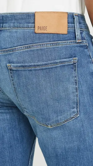 Paige Federal Transcend Slim Straight Jeans - Cartwright