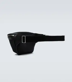 Saint Laurent Leather Trimmed Belt Bag