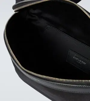 Saint Laurent Leather Trimmed Belt Bag