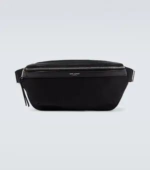 Saint Laurent Leather Trimmed Belt Bag