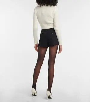 Saint Laurent Mohair-blend Turtleneck Sweater