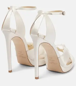 JIMMY CHOO Rosie 120 Satin Sandals