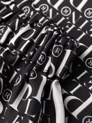 Philipp Plein All-over Logo Print Straight Leg Trousers