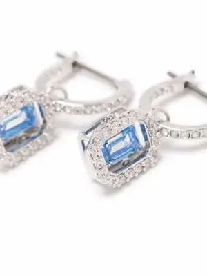 SWAROVSKI Una Drop Earrings - Silver