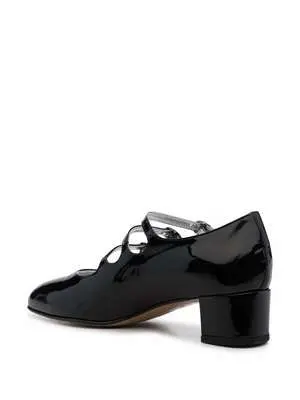 CAREL Kina 40mm Buckled Pumps - Black