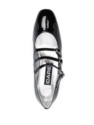 CAREL Kina 40mm Buckled Pumps - Black