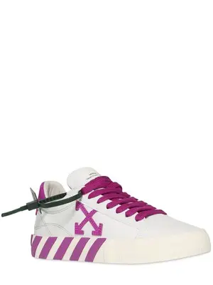 Off-White 20mm Vulcanized Cotton Canvas Sneakers
