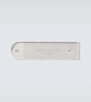 Saint Laurent Metal Money Clip - Silver