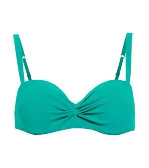 KARLA COLLETTO Basics Bikini Top - Blue