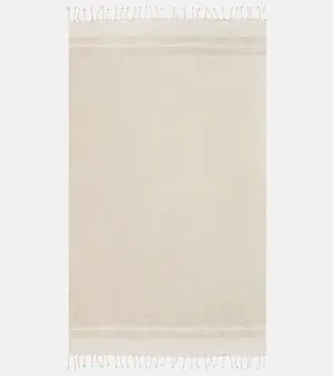 Brunello Cucinelli Linen Blanket - White