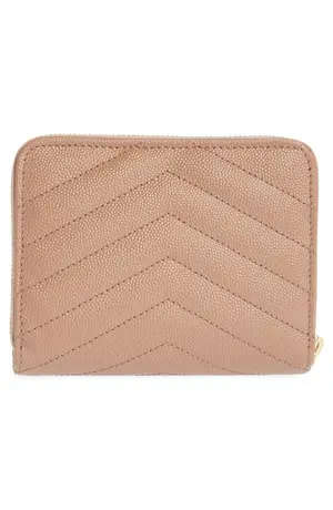 Saint Laurent Monogram Matelassé Leather Wallet