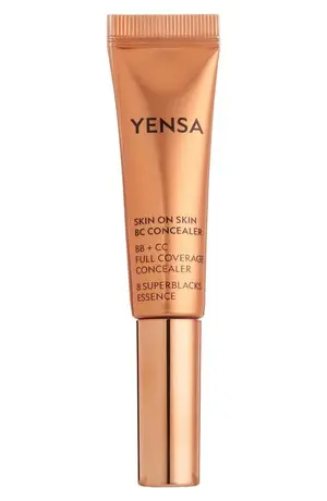 YENSA Skin On Skin Bb + Cc Full Coverage Hyaluronic Serum Concealer - Medium Warm