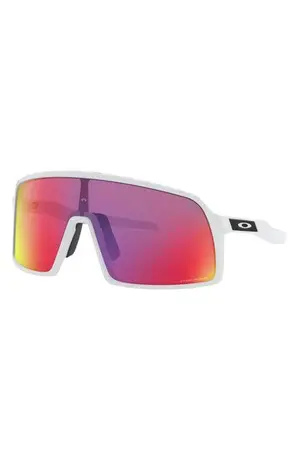 Oakley Sutro S Wrap Shield Sunglasses - White