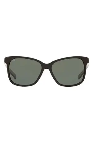 COSTA DEL MAR Phantos 57mm Polarized Sunglasses - Black