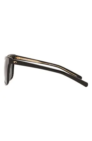 COSTA DEL MAR Phantos 57mm Polarized Sunglasses - Black