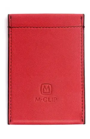 M-Clip® Rfid Card Case Red
