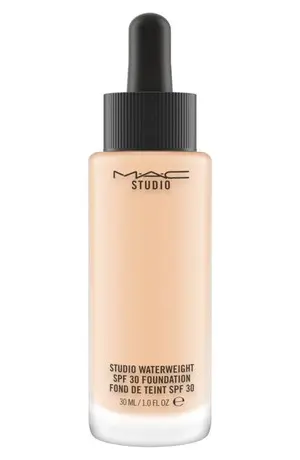 MAC COSMETICS Studio Waterweight Spf 30 Liquid Foundation Nc 20