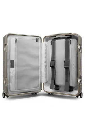 MONOS 23-inch Hybrid Carry-on Plus Spinner Luggage